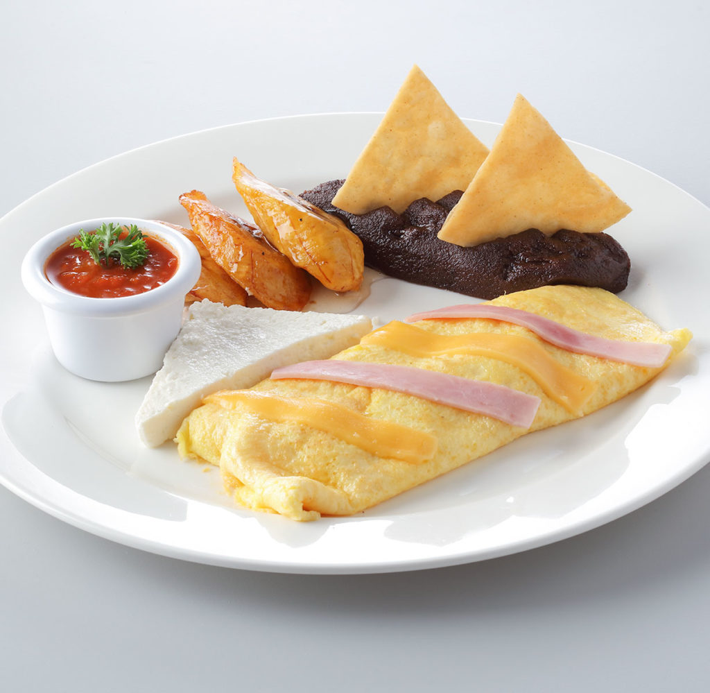 Omelette Jamón y Queso | Guatepan